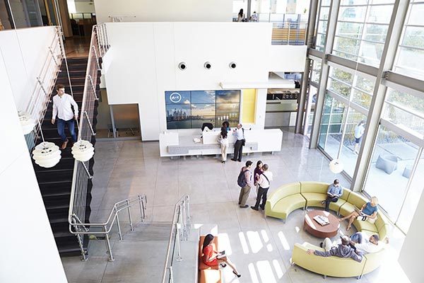 AV Systems for Atriums and Reception Areas | Pure AV