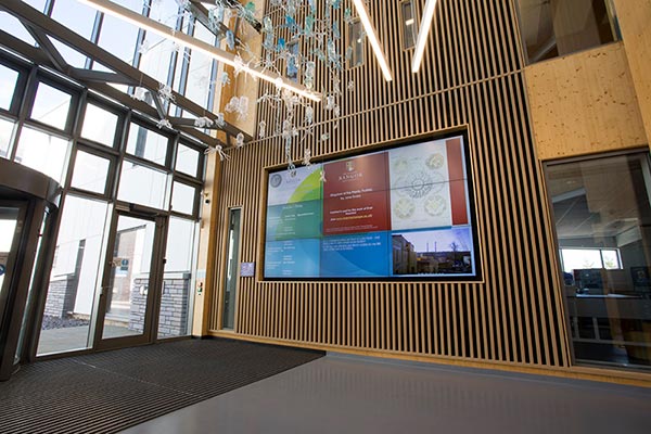 AV Systems for Atriums and Reception Areas | Pure AV